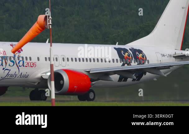 KUALA LUMPUR, MALAYSIA - MARCH 9, 2026. Batik Air Malaysia Boeing 737-8 ...