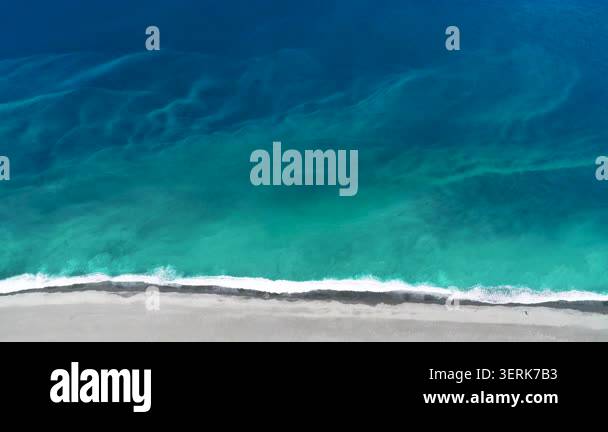 Aerial view of the coast and highway, Taiwan Stock Video Footage - Alamy