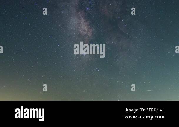 Astrophotography Milky Way Galaxy South Sky Above Sierra Nevada Mts ...