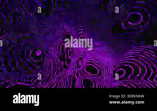 A seamless looping 3D animation featuring an abstract metallic canyon ...