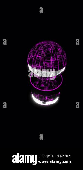 Portrait orientation animation of the a slow, cinematic downward sweep ...