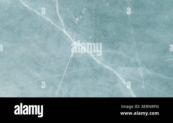 Blue cracked ice close-up, natural background, top view Stock Video ...