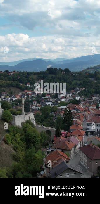 The White Fortress which is situated atop a hill that offers a ...