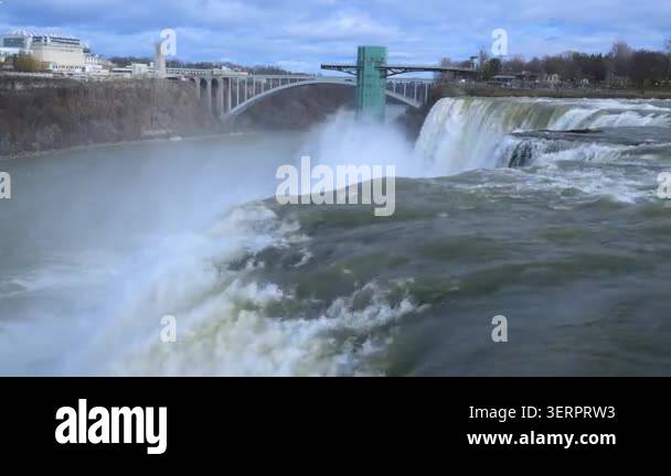 Niagara Falls, USA: This image features the American Falls and Bridal ...