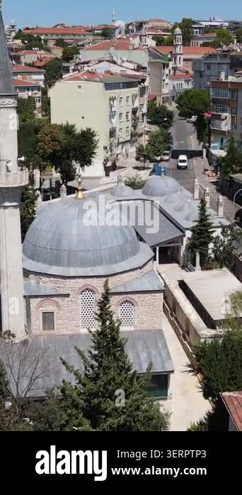 Ottoman historical antique Islamic Muslim Mosque at Uskudar of Istanbul ...