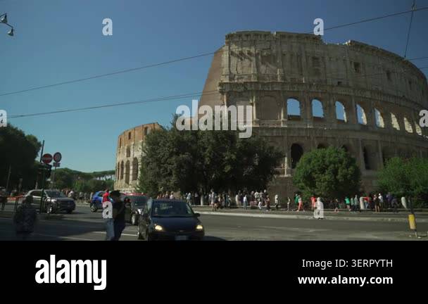 October 10, 2023. Rome, Italy. Colosseum or Coliseum in Rome, Italy ...