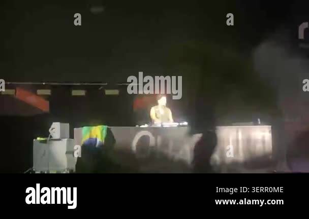 June 14th 2026, Milan, Lombardy, Italy. Brazilian DJ Pedro Sampaio ...