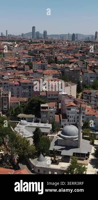 Ottoman historical antique Islamic Muslim Mosque at Uskudar of Istanbul ...