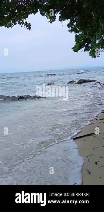Scenic view of Radhanagar Beach on Havelock Island with gentle ocean ...
