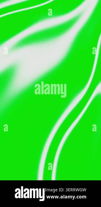 Green and White Abstract Fluid Liquid Background - Vertical Loop Stock ...