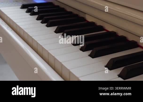 Art Music Instrument Piano Keys Stock Video Footage - Alamy