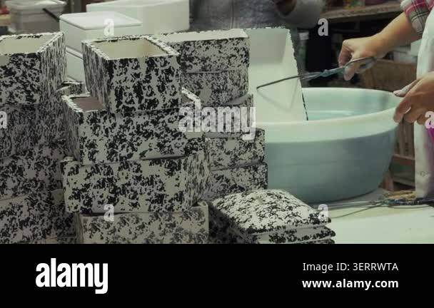 Handmade Ceramic Art in Ceramic Workshop Stock Video Footage - Alamy