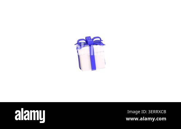 Gift box pops up and open icon animation, Gift giveaway, earning prizes ...