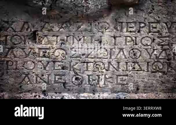 Ancient Egypt Alphabets Stop Motion Background Video Stock Video ...