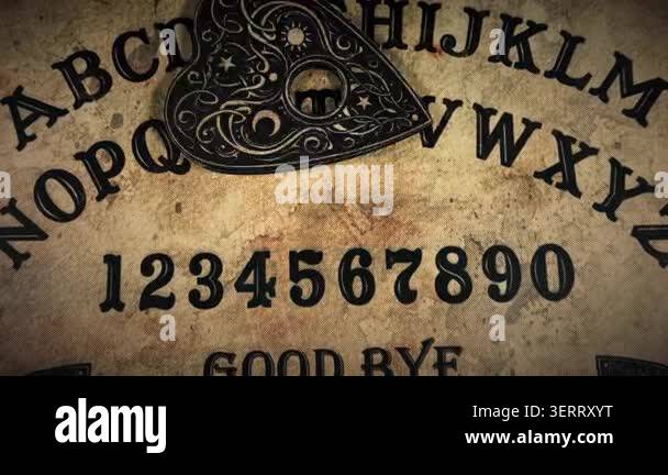 Vintage Retro Damaged Film Witchcraft Ouija Board Stop Motion Scary ...
