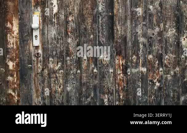 Wooden Fence Doors and Walls Stop Motion Background Video Stock Video ...