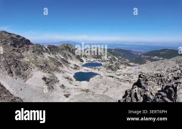 Amazing Summer Landscape of Musalenski lakes, Rila mountain, Bulgaria ...