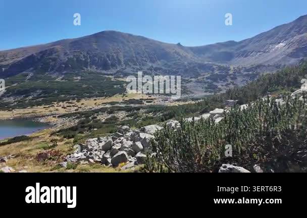 Amazing Summer Landscape of Musalenski lakes, Rila mountain, Bulgaria ...