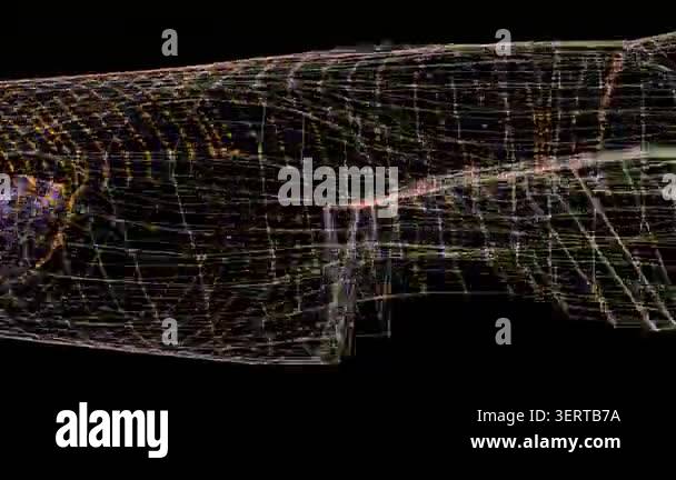 3 d rendered illustration of abstract technology Stock Video Footage ...