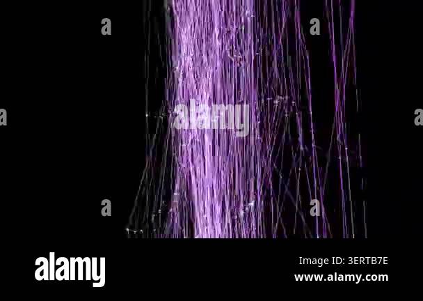 Abstract digital fractal fantasy design & generative art Stock Video ...
