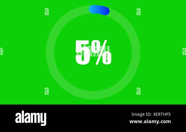 Dynamic 100% progress ring filling in striking blue-purple-magenta ...
