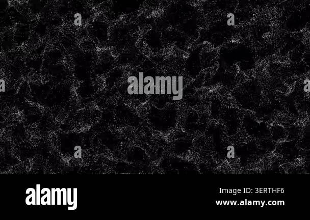 Abstract Wavy Particles Video Animated Background Stock Video Footage ...