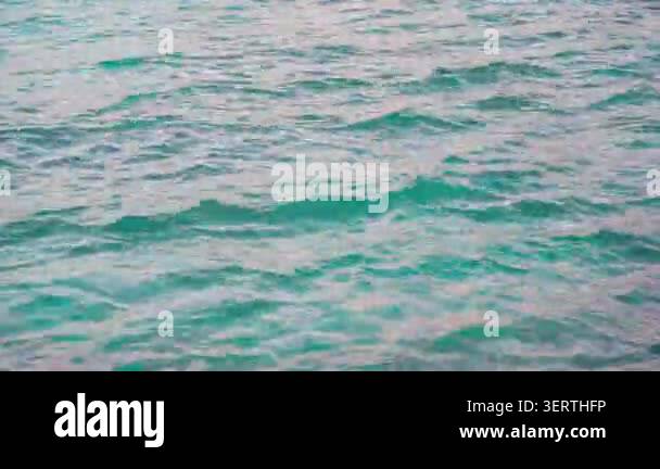 Calm Blue Ocean Waves Surface Background Stock Video Footage - Alamy