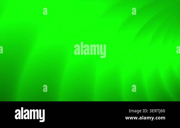 Bright lime green abstract motion background displaying smooth radial ...