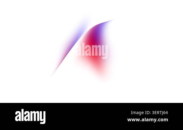 Elegant abstract motion background featuring vibrant red fluid ...