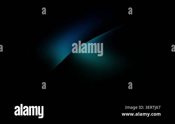 Smooth abstract motion background featuring deep teal and dark blue ...