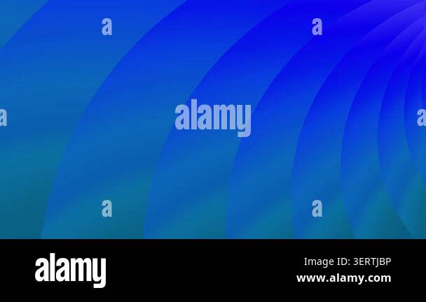 Clean ocean blue and cyan abstract motion background displaying smooth ...