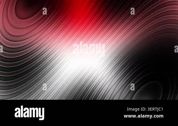 Dense abstract motion background with textured metallic silver and red ...