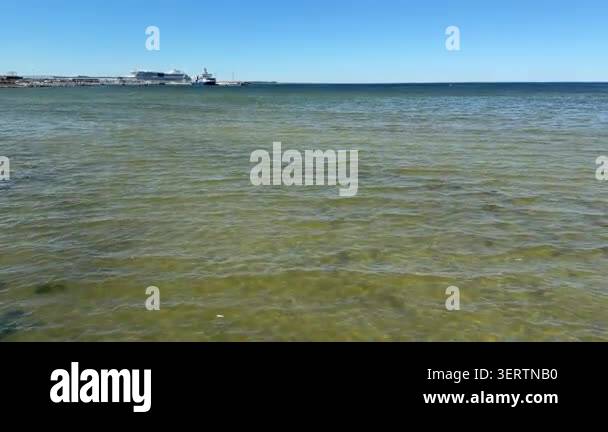 beautiful view of the sea Stock Video Footage - Alamy