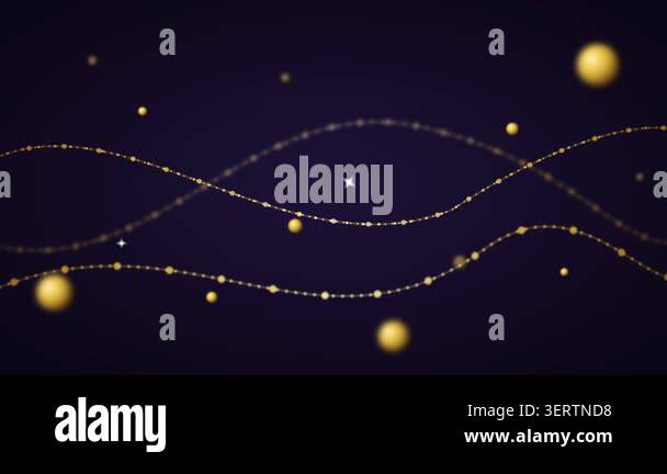 Elegant Gold Wave Abstract Motion Background Stock Video Footage - Alamy