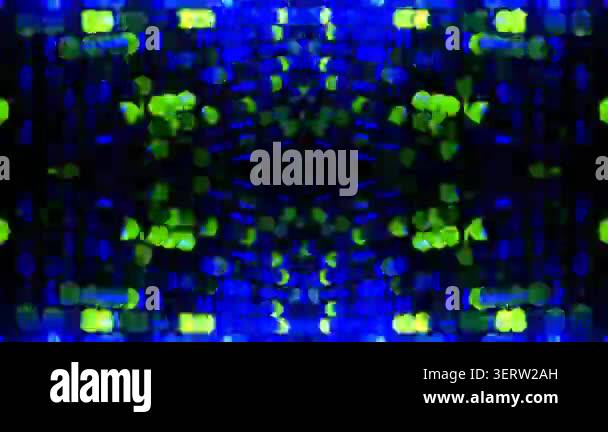 Exciting VJ loop on an abstract background with smooth flowing images ...