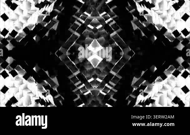 Exciting VJ loop on an abstract background with smooth flowing images ...