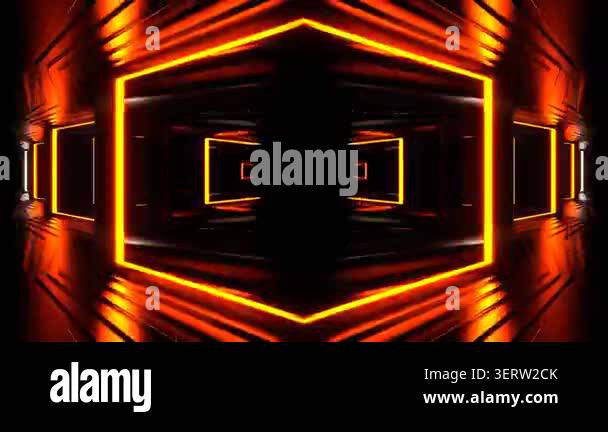 Exciting VJ loop on an abstract background with smooth flowing images ...