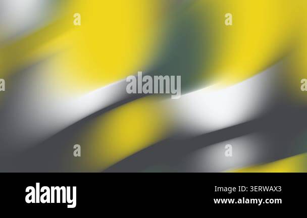 Abstract background with flowing yellow, gray, and white shapes ...