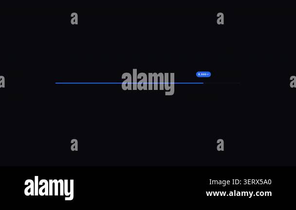 Glowing blue light on black background Stock Video Footage - Alamy