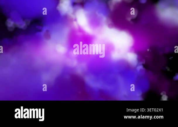 An abstract composition with blurred floating particles and dreamy ...
