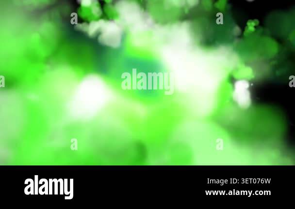 An abstract composition with blurred floating particles and dreamy ...