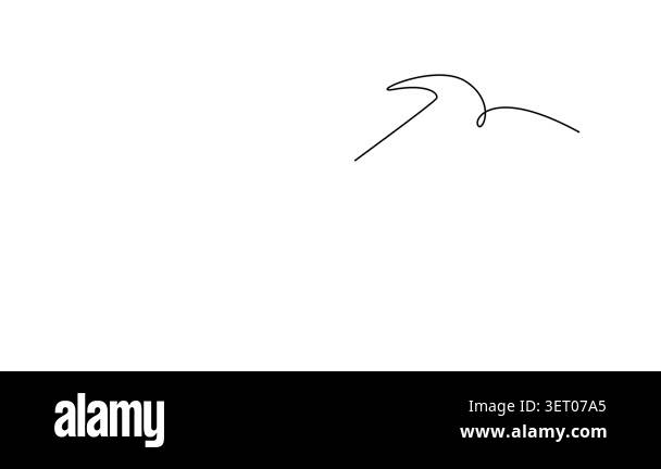 Animated self drawing of continuous line draw classic surfboard ...