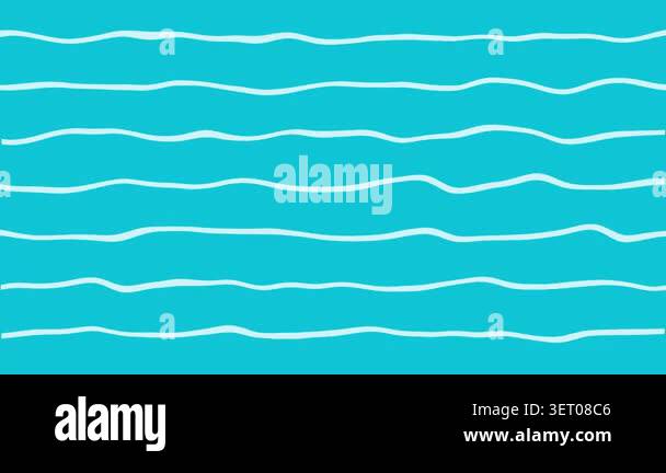Summer Sea Wavy Lines Animation Wallpaper Background Stock Video ...