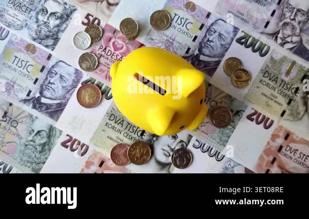 A piggy bank as a concept for storing, accumulating, and saving ...