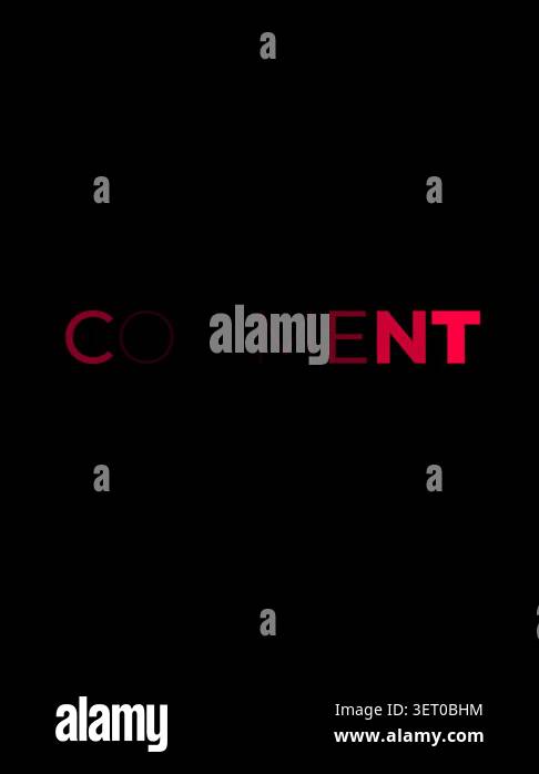 the word " COMMENT " with red color letters on a black background ...