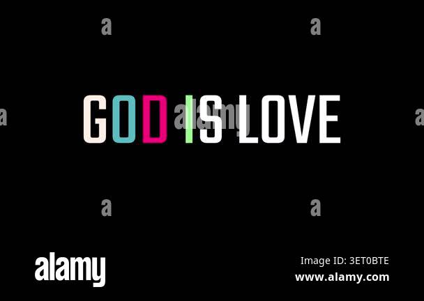 Inspirational Christian Bible Verse Text Animation Stock Video Footage ...