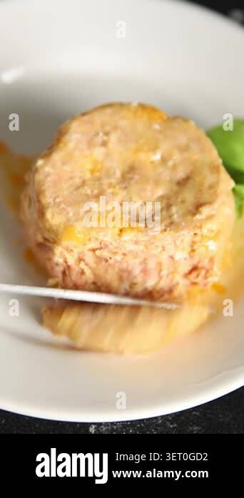 Pate meat pork or chicken terrine tasty snack fresh delicious gourmet ...