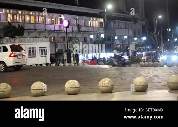 Yogyakarta, Indonesia - June 4, 2026,Night atmosphere at the popular ...
