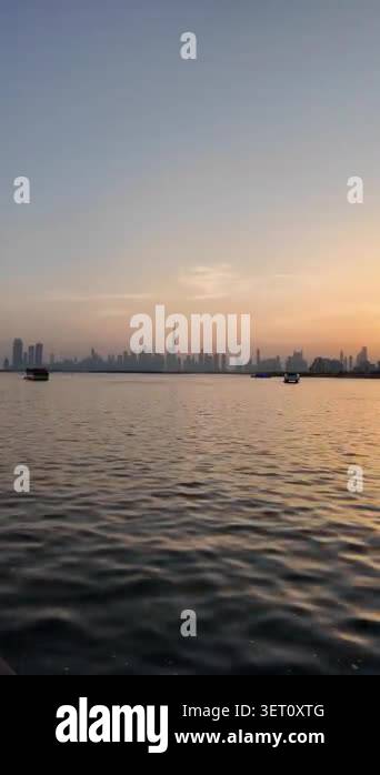 Dubai, UAE - 18 June 2026: Sunset view of Burj Khalifa skyline from ...