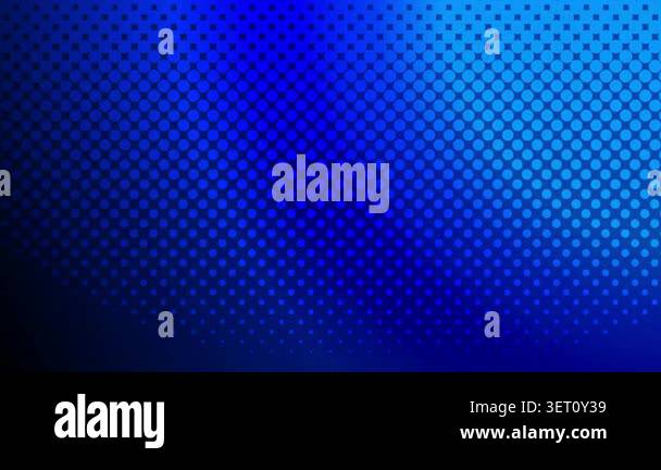 Blue Halftone Dotted Abstract Pattern 4K Stock Video Footage - Alamy